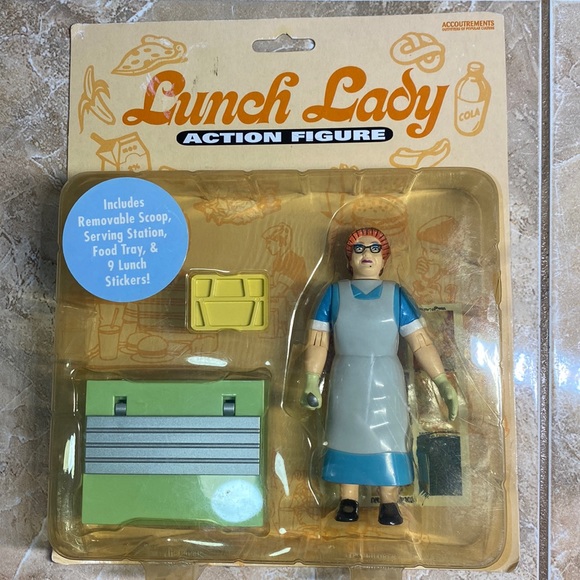 Toys | Lunch Lady Action Figure Accoutrements Snl Chris Farley Toy ...